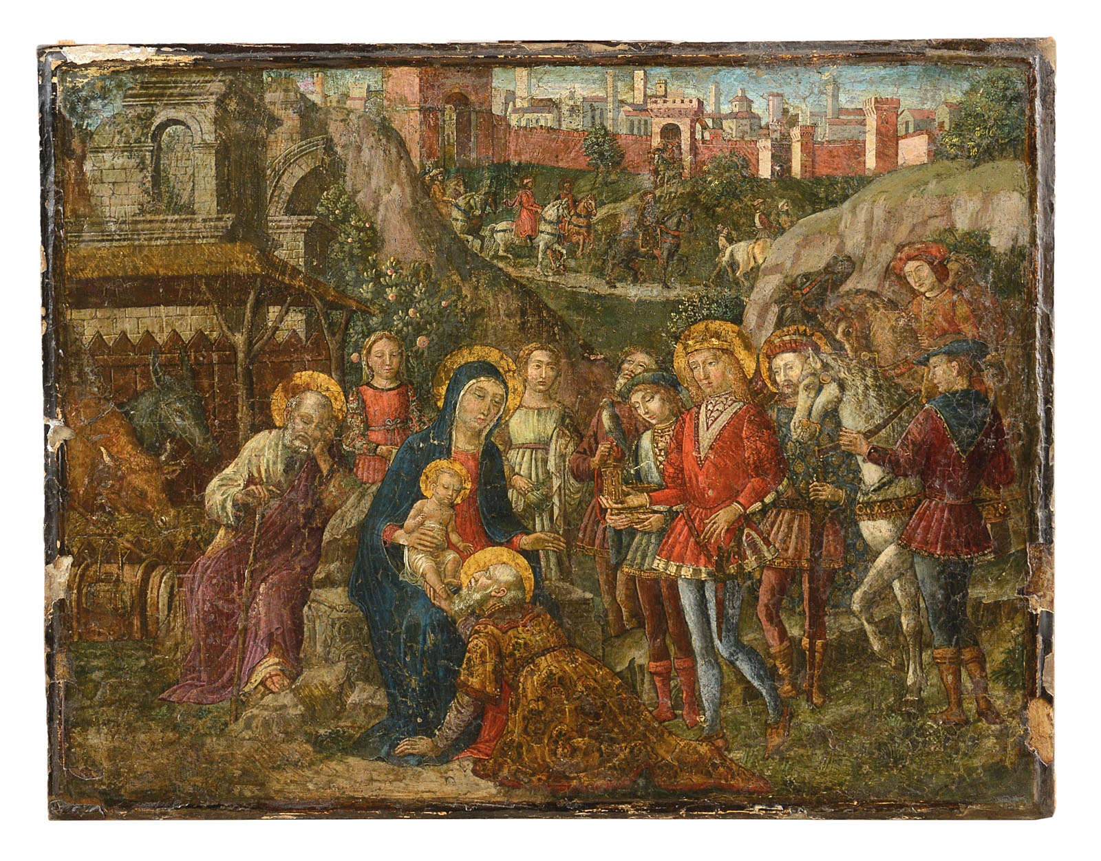 Gentile da Fabriano | Adoration of the magi | MutualArt