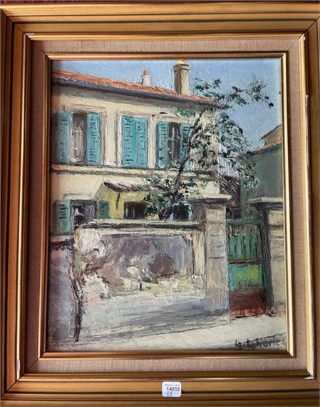 G. Laborie | House in Montmartre (1968) | MutualArt