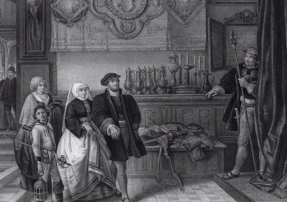 Hendrik Leys | Jan August Hendrik Leys Henri Leys The Guests Framed ...