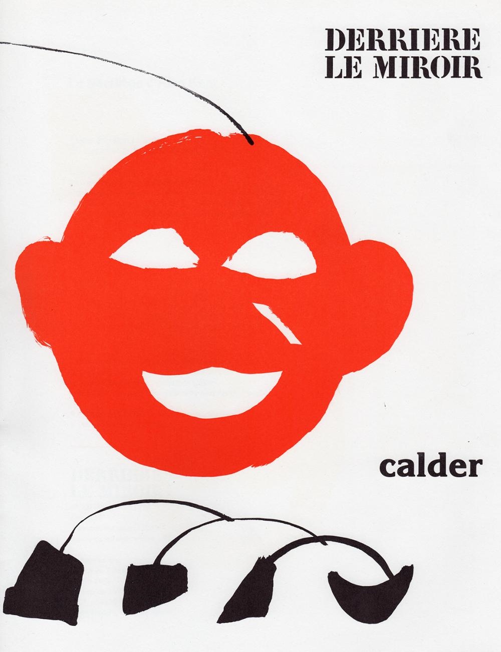 Alexander Calder | Alexander Calder Original Face 1976 Lithograph ...