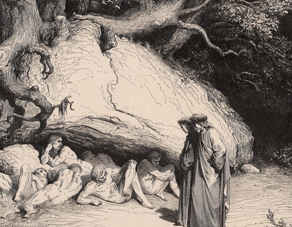Gustave Doré | Gustave Dore Limbo (Dante's Divine Comedy Enferno) c. 1880 Wood Engraving (Circa ...