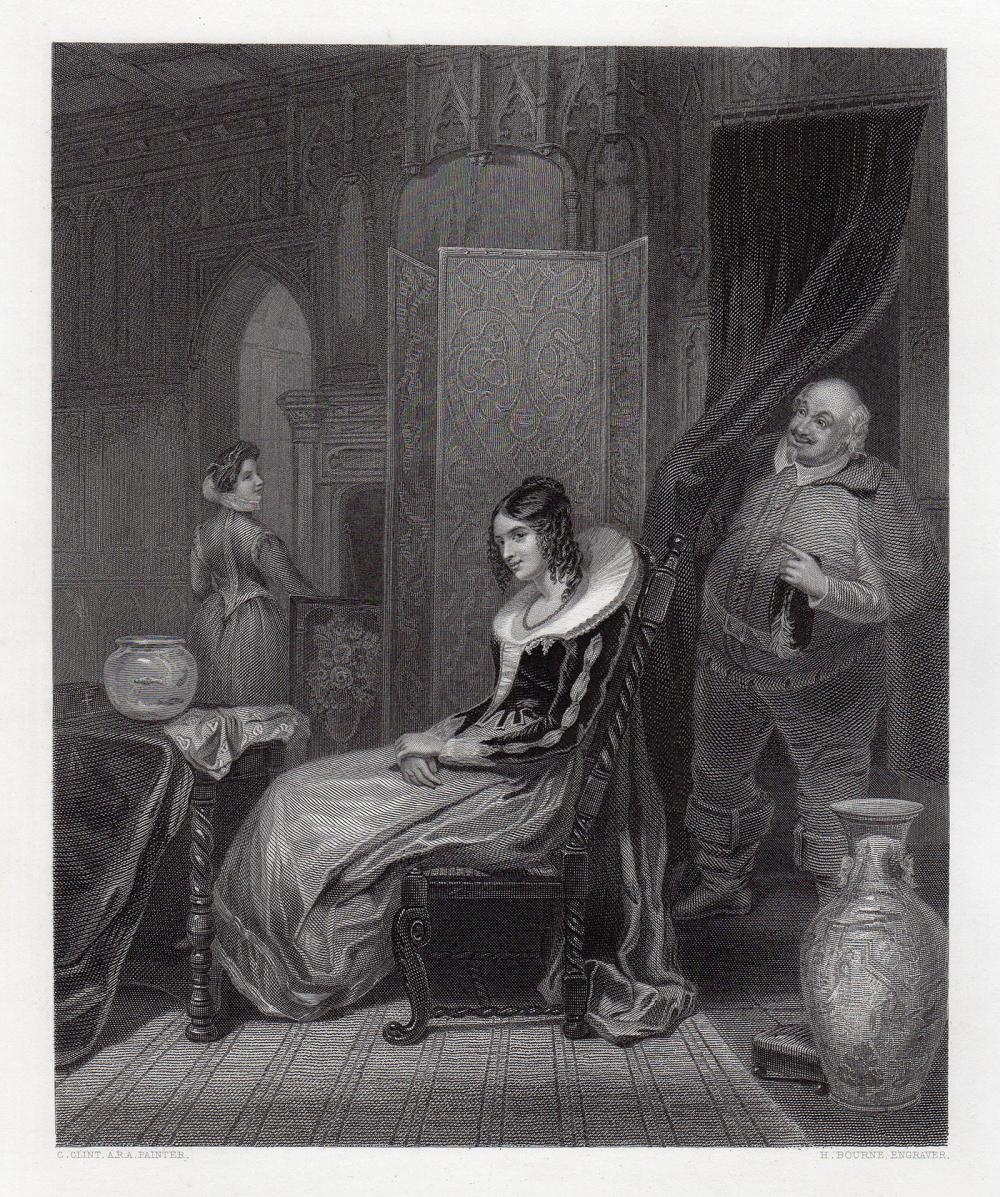 George Clint | PORTRAIT OF LADY SUFFIELD (1836) | MutualArt