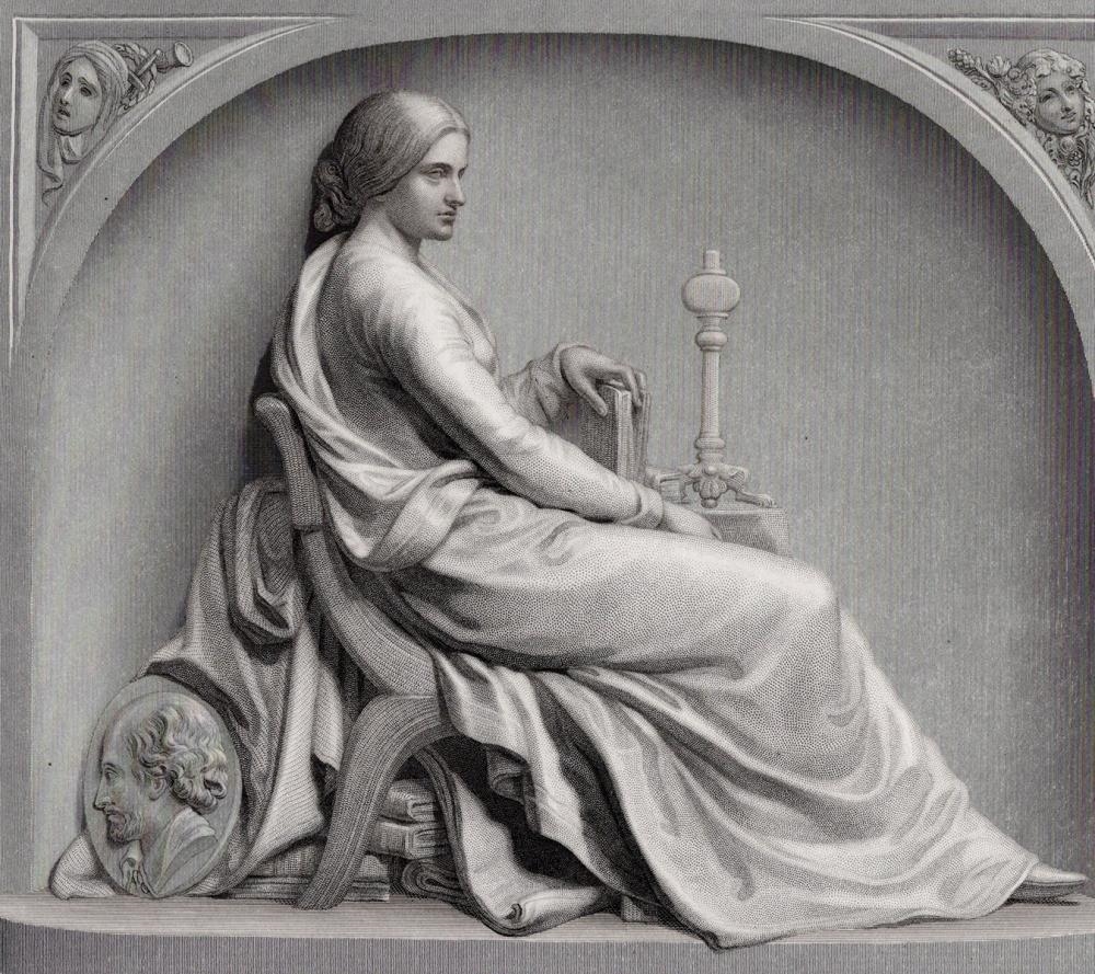 John Henry Foley | 1800s John Henry Foley Antique Engraving HELEN ...