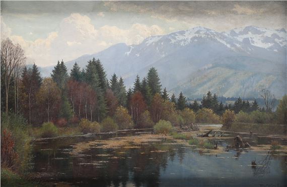 Fritz Müller-Landeck | Trees in Blossom | MutualArt