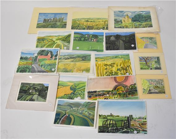 Colin Fifield | COLIN FIFIELD (1940-2022); seventeen artworks on paper ...