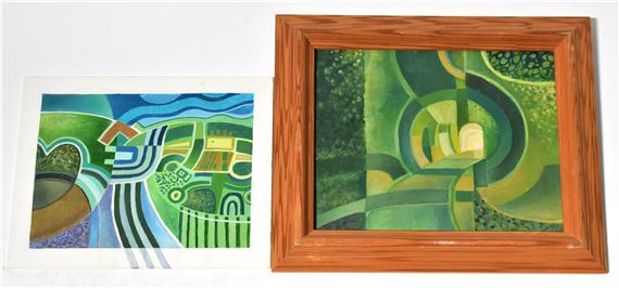 Colin Fifield | COLIN FIFIELD (1940-2022); two acrylics on board ...