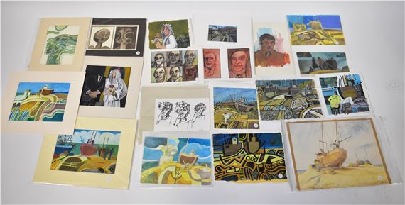 Colin Fifield | COLIN FIFIELD (1940-2022); nineteen various artworks on ...