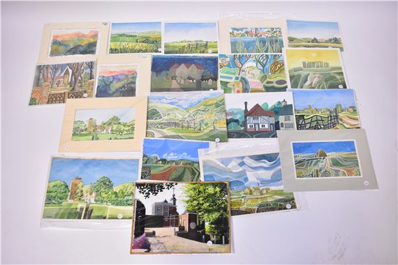 Colin Fifield | COLIN FIFIELD (1940-2022); nineteen various artworks on ...