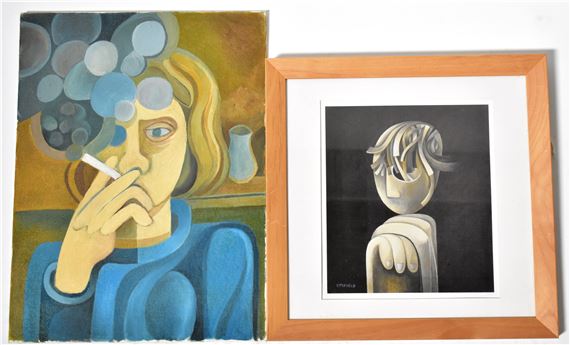 Colin Fifield | Smoking Doreen | MutualArt