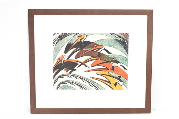 Sybil Andrews | Tillers of the Soil (1934) | MutualArt