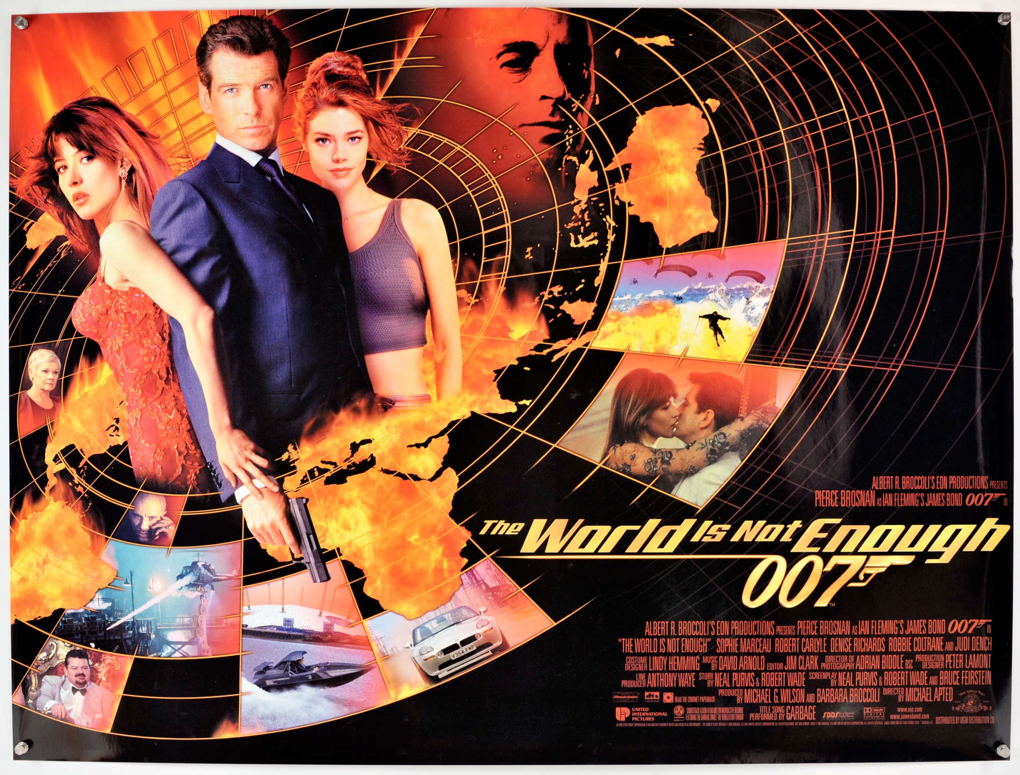 Brian Bysouth | James Bond The World Is Not Enough (1999) British Quad ...