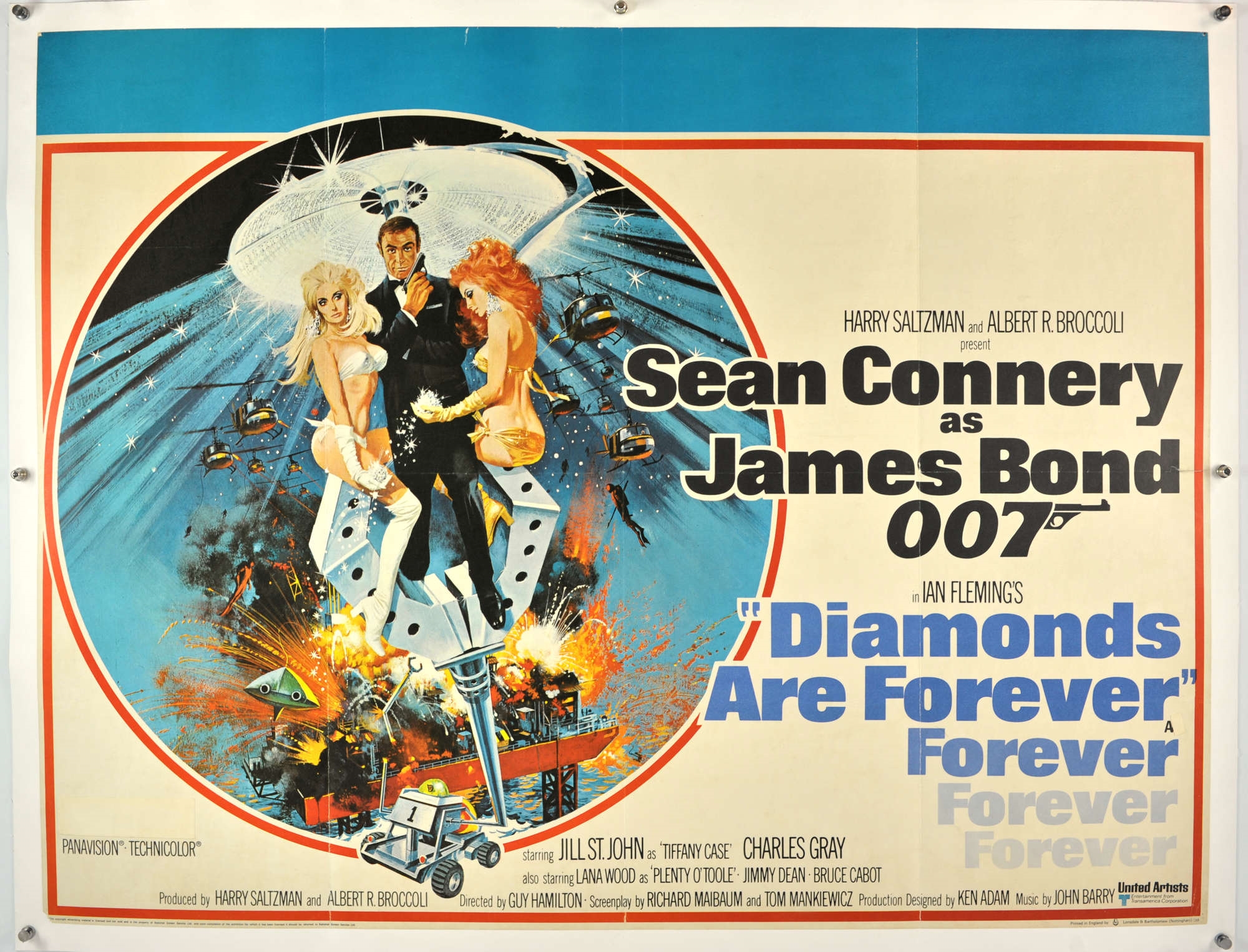 Robert E. McGinnis | Winged Devils, preliminary movie poster | MutualArt