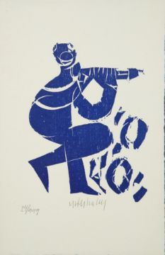 HAP Grieshaber | Pan depiction | MutualArt