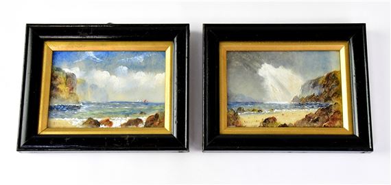Thomas Brockston | North Devon Coast Scene | MutualArt