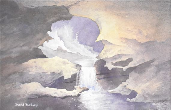 David Bellamy | Waterfall Cave | MutualArt