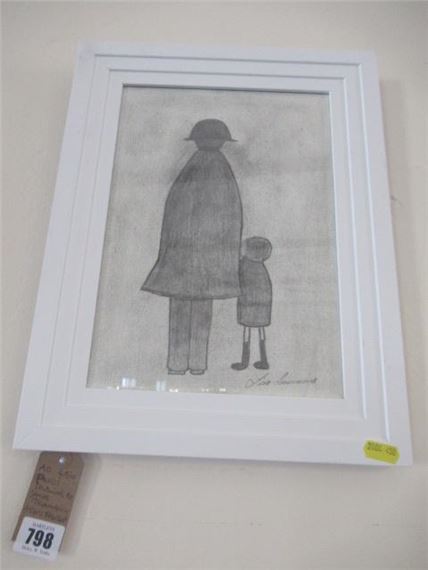 James A Trueman | PENCIL DRAWING BY JAMES TRUEMAN ENTITLED TWO FIGURES ...