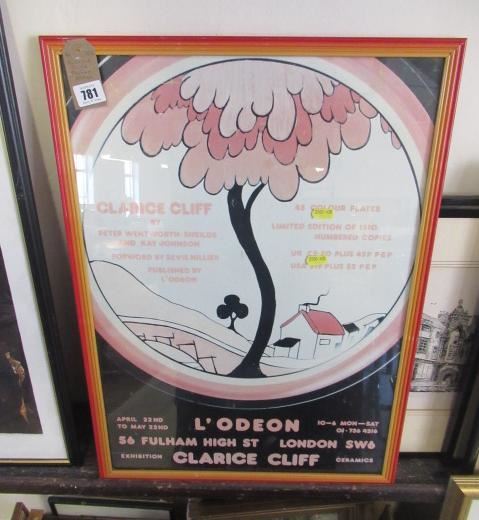 Clarice Cliff | CLARICE CLIFF FRAMED POSTER | MutualArt