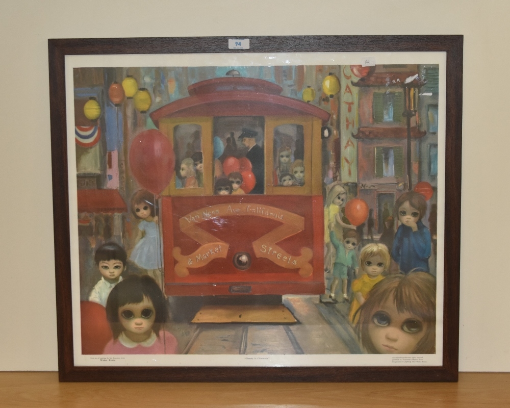 Walter Keane | After Walter Keane (1915-2000, American), coloured print ...