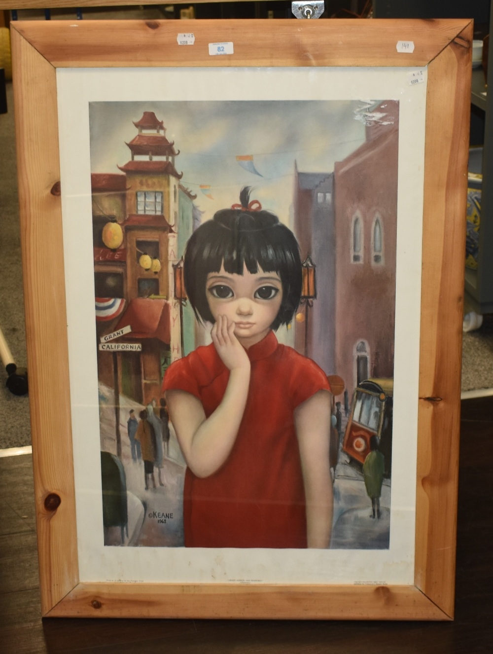 Walter Keane | After Walter Keane (1915-2000, American), coloured print ...