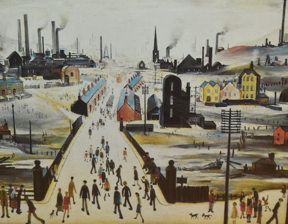 Laurence Stephen Lowry | Sunday Afternoon (1957) | MutualArt