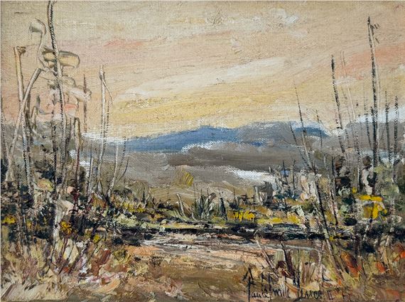 Paul-Émile Genest | End of autumn landscape - 1977 (1977) | MutualArt