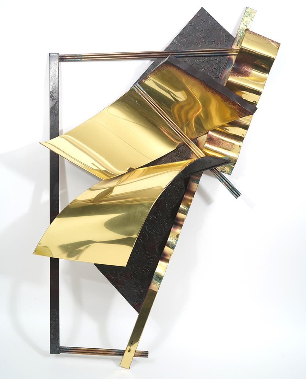 Curtis Jeré | untitled abstract wall sculpture | MutualArt