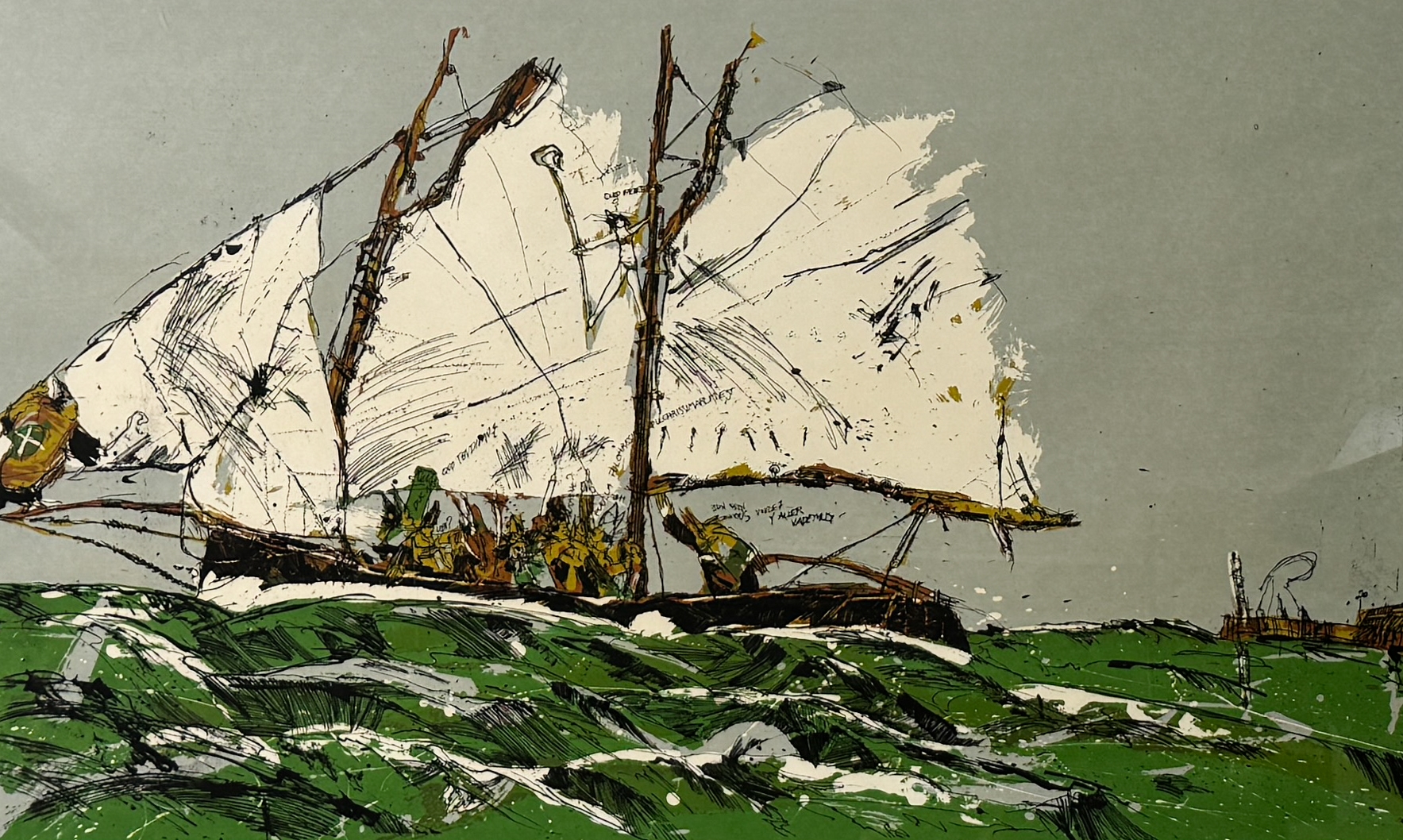 Marc-Antoine Nadeau | J'te dis que je les ai encore vus (1974) | MutualArt