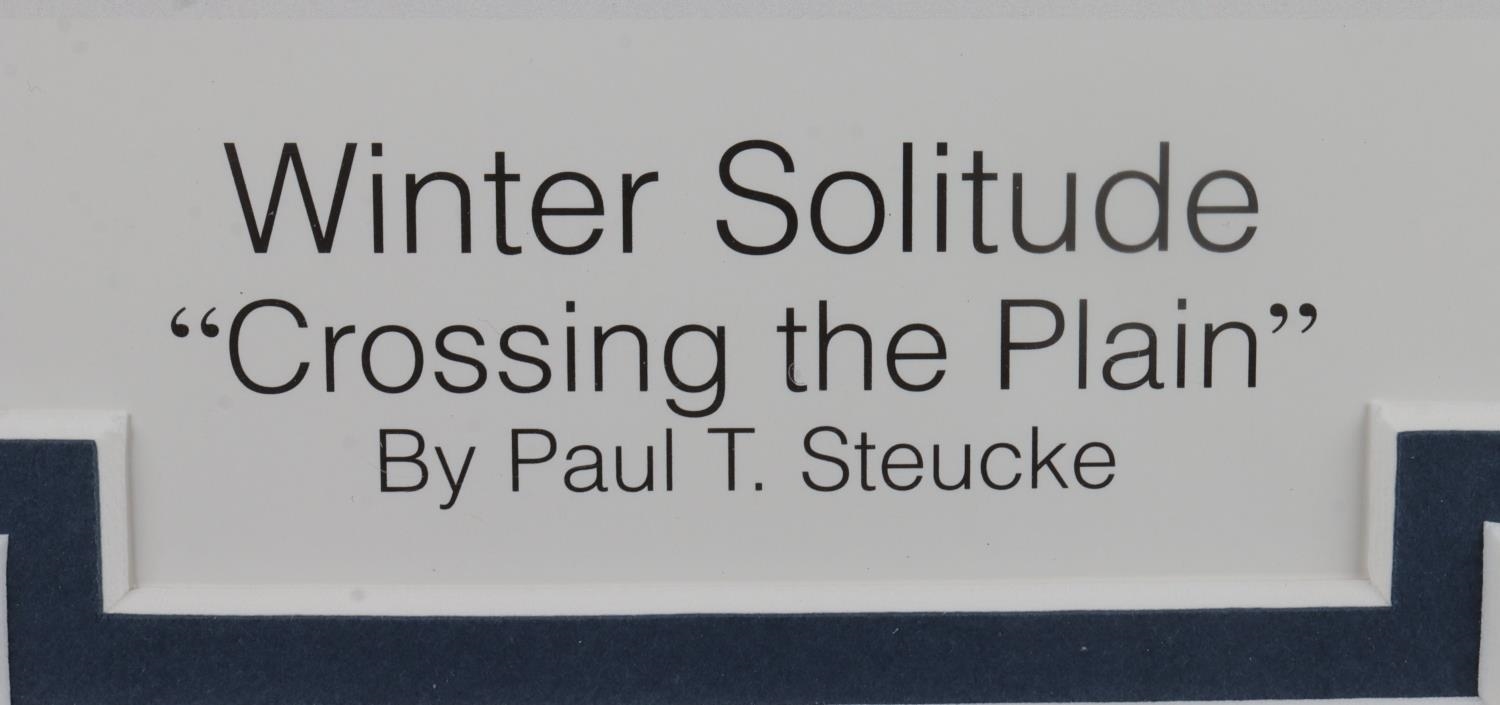 Paul Steucke | STEUCKE WINTER SOLITUDE WEST POINT SIGNED PRINT (1939 ...