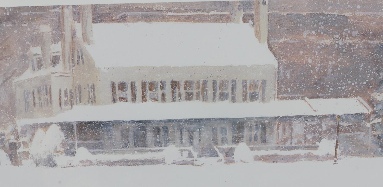 Paul Steucke | STEUCKE WINTER SOLITUDE WEST POINT SIGNED PRINT (1939 ...