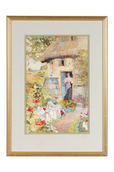 David Woodlock | At the cottage door | MutualArt