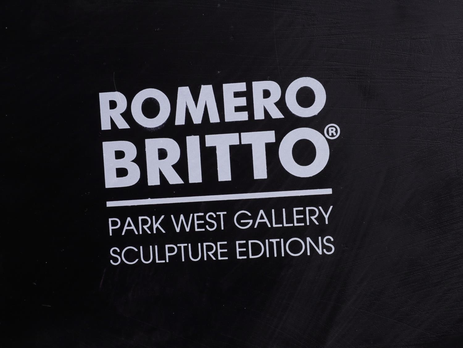 Romero Britto | ROMERO BRITTO FOR YOU RESIN DOG SCULPTURE SIGNED (1963 ...