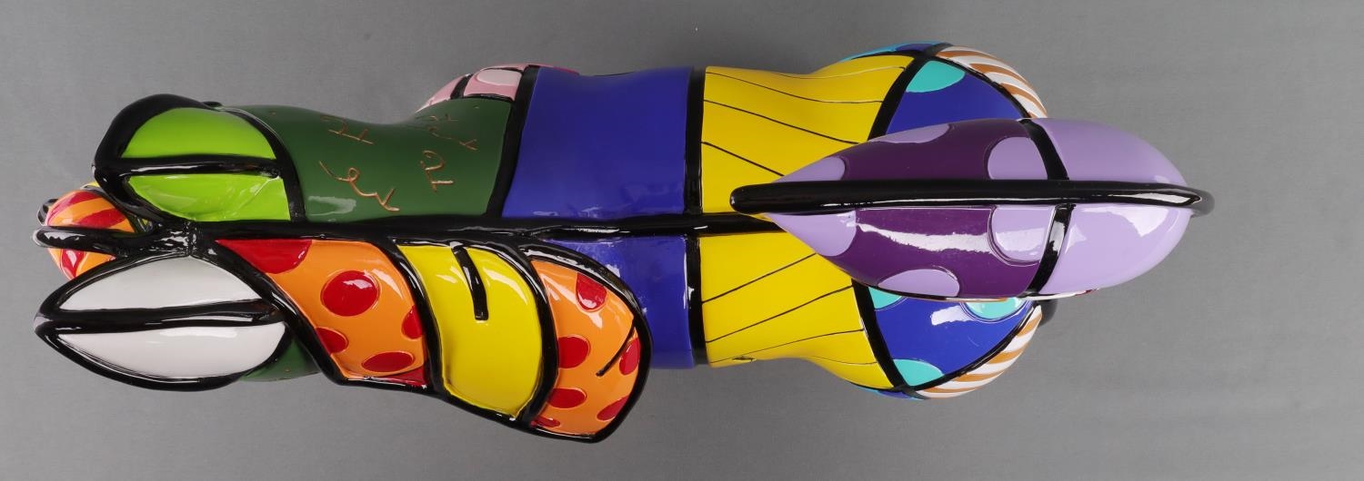 Romero Britto | ROMERO BRITTO GANZ RESIN HORSE SCULPTURE SIGNED (1963 ...