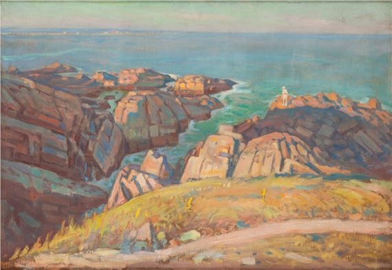 Abraham Neuman | Seacoast in Brittany | MutualArt
