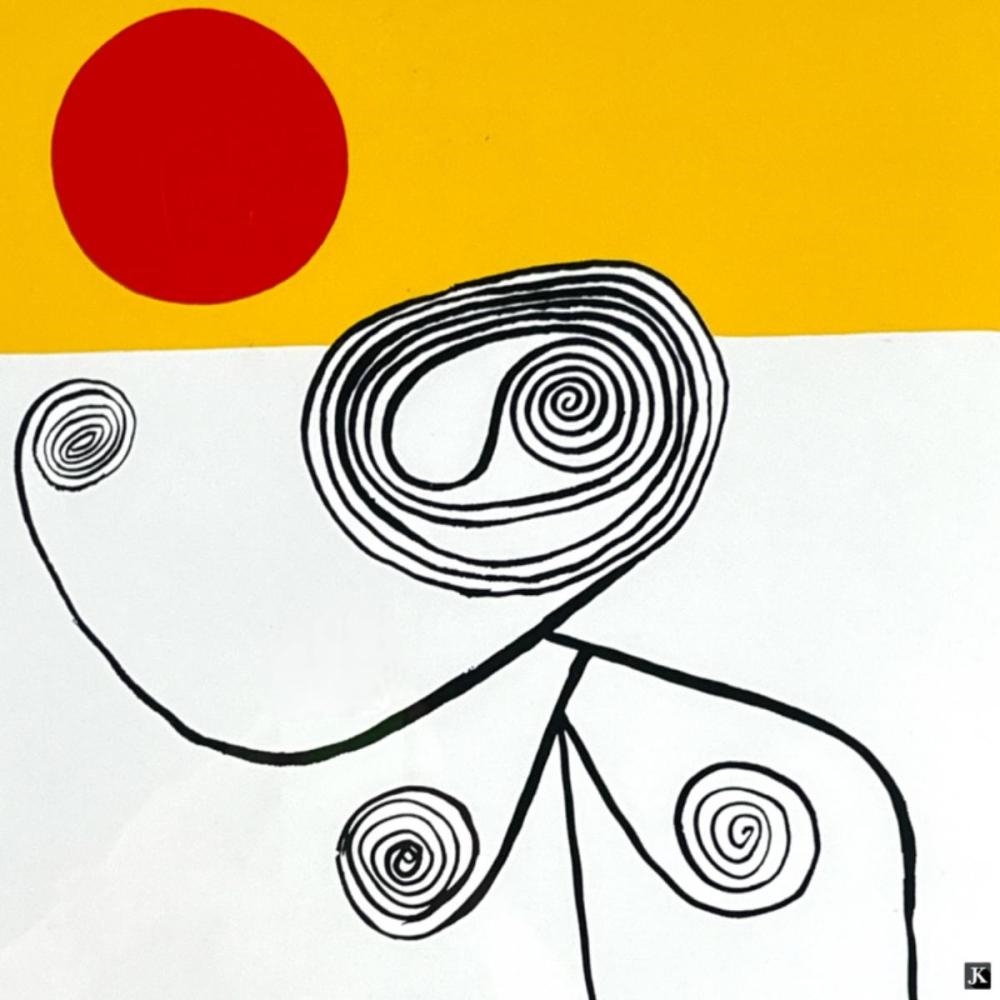 Alexander Calder | Alexander Calder (USA 1898-1976) Color Lithograph ...