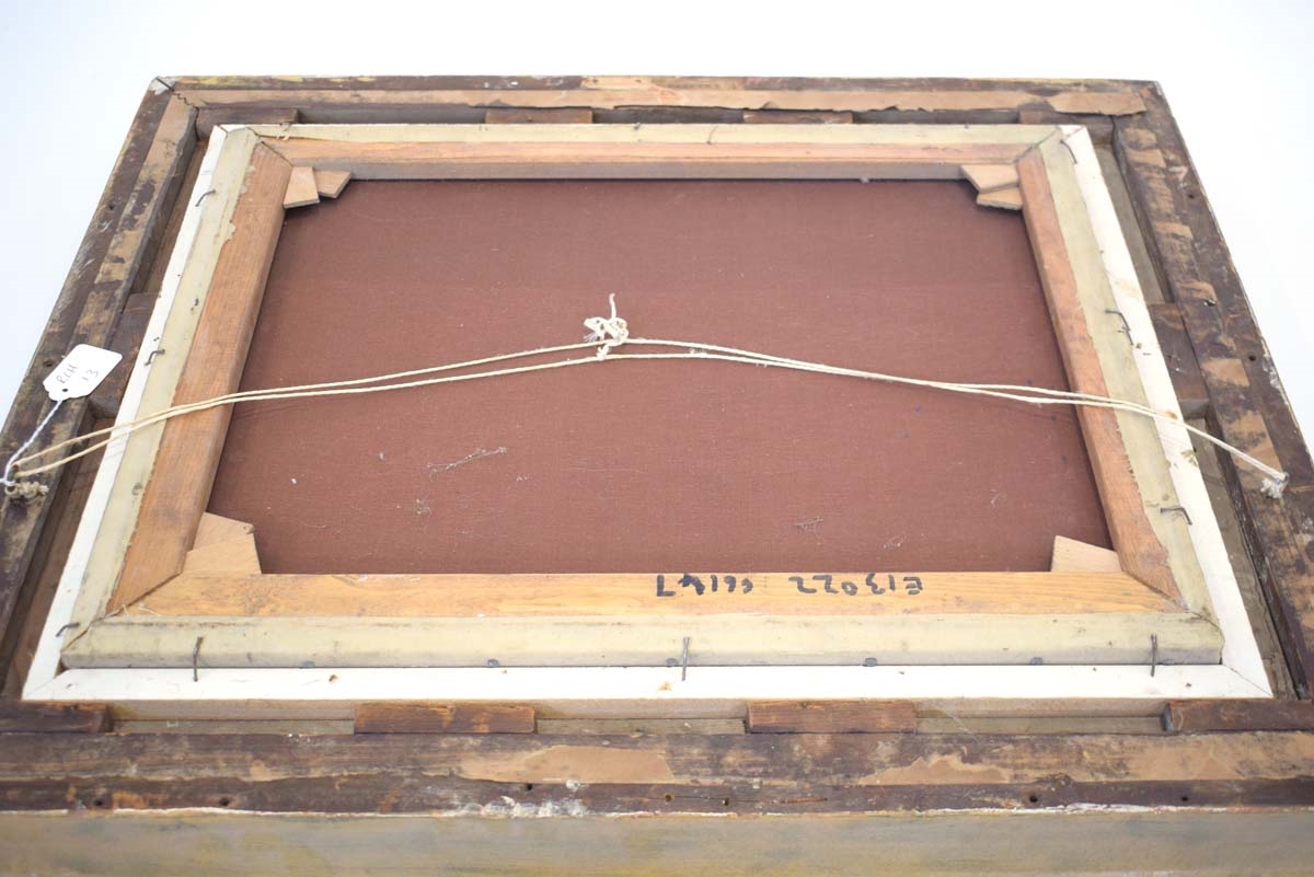 George Orkney | Woodland scene with travellers in a caravan, | MutualArt