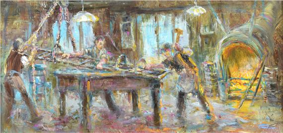 Leon Goodman | Repairs | MutualArt