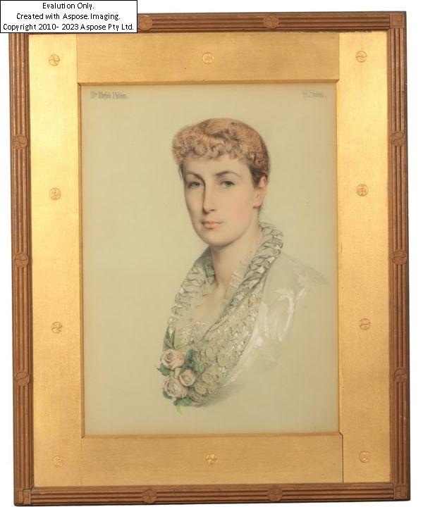Anthony Frederick Augustus Sandys | A portrait of Rebecca Wreford ...