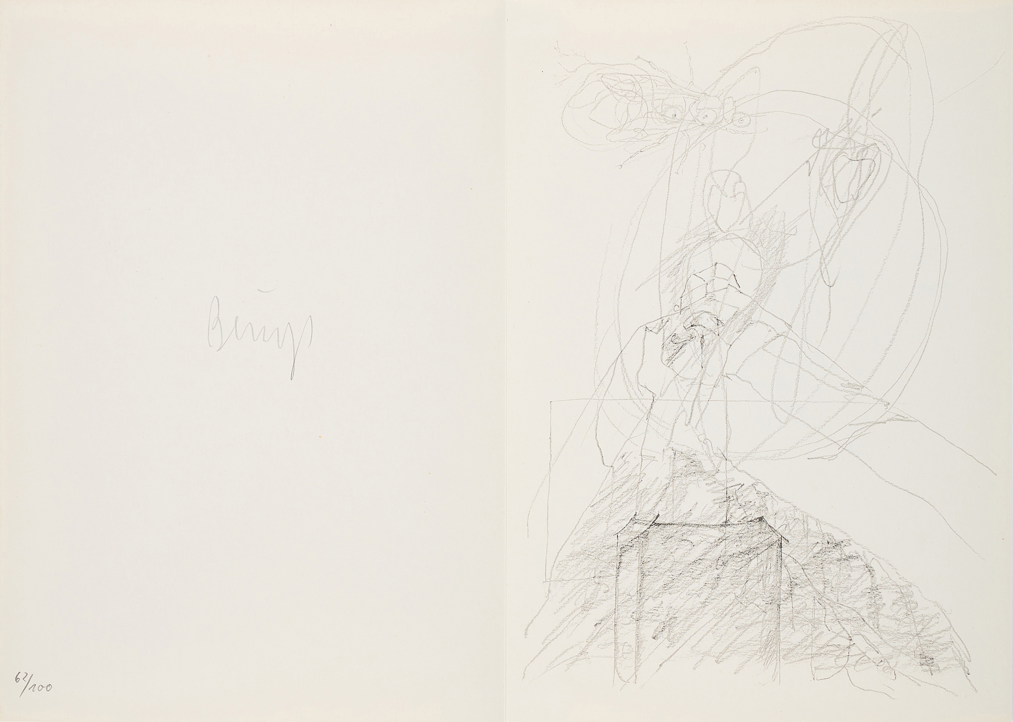 Joseph Beuys | Zeichnungen zu Leonardo Codices Madrid (1975) | MutualArt