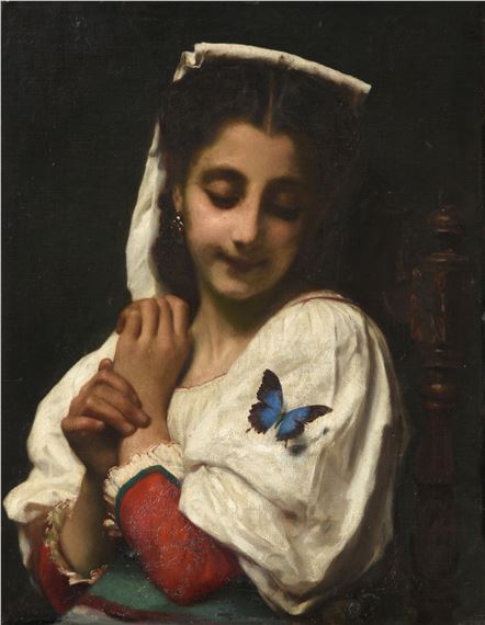 Étienne Adolphe Piot | Le Papillon Bleu | MutualArt