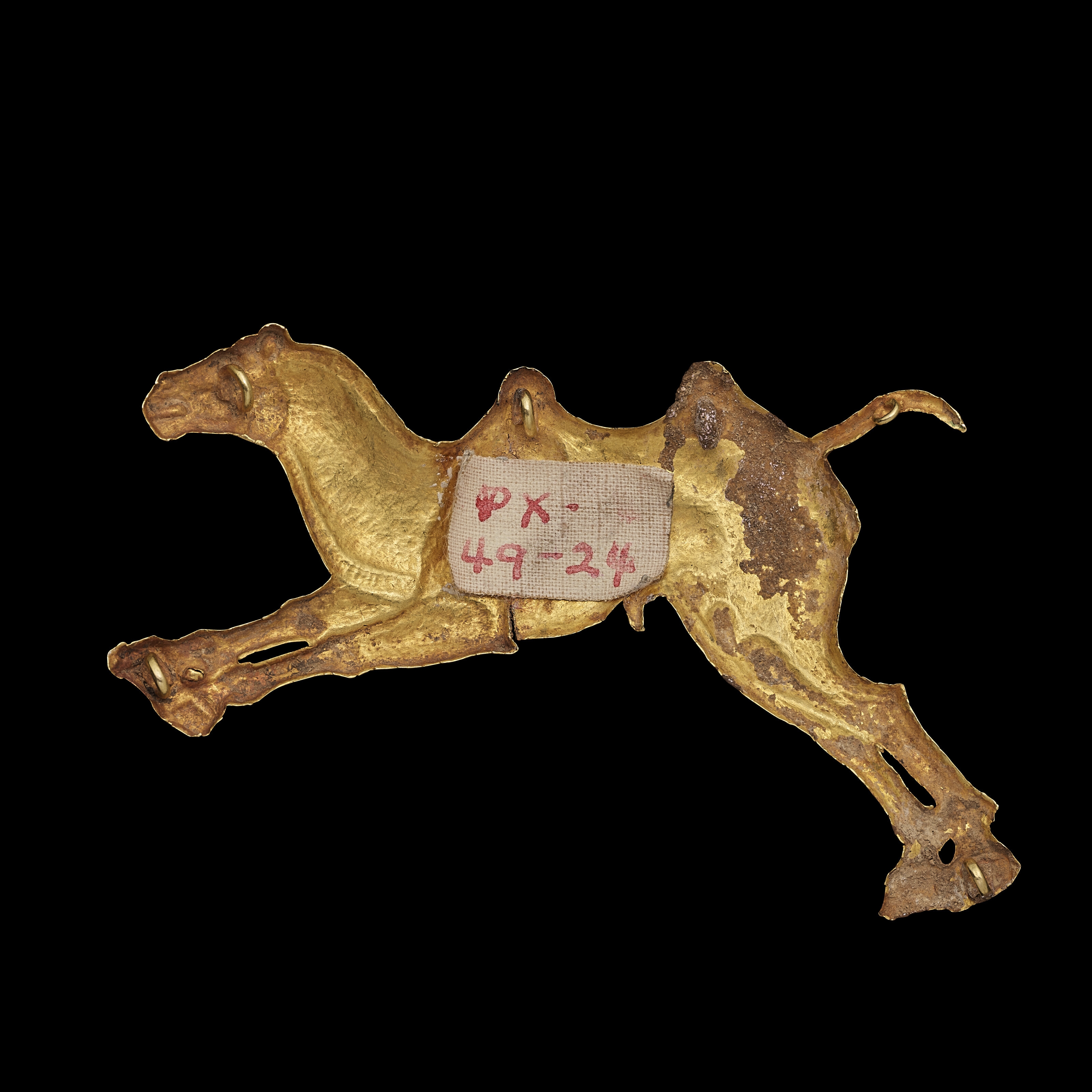 Iranian School | AN ACHAEMENID GOLD APPLIQUE OF A BACTRIAN CAMEL ...