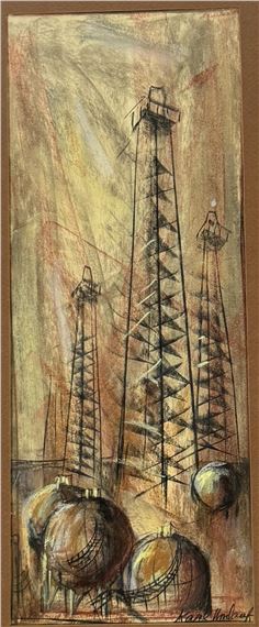 Karl Umlauf | Industrial landscape | MutualArt