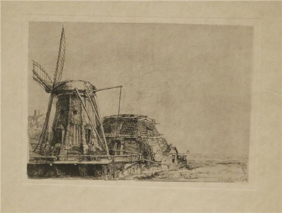 Rembrandt van Rijn | The Windmill (19th Century) | MutualArt