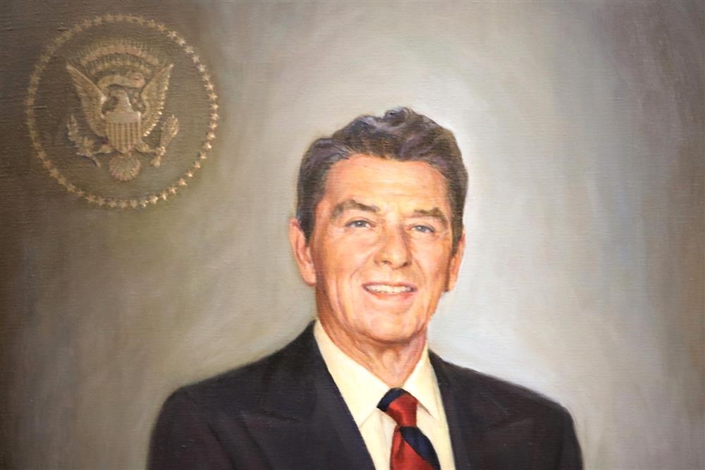Alexander Yaron | Portrait of President Ronald Reagan, 1980 (1980 ...