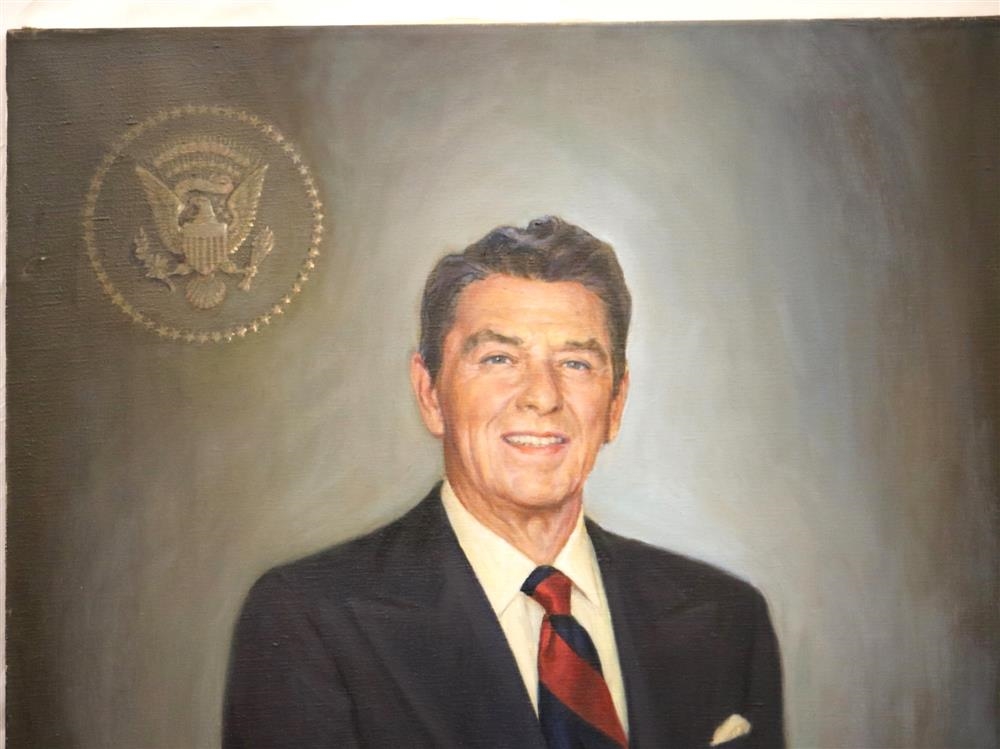 Alexander Yaron | Portrait of President Ronald Reagan, 1980 (1980 ...