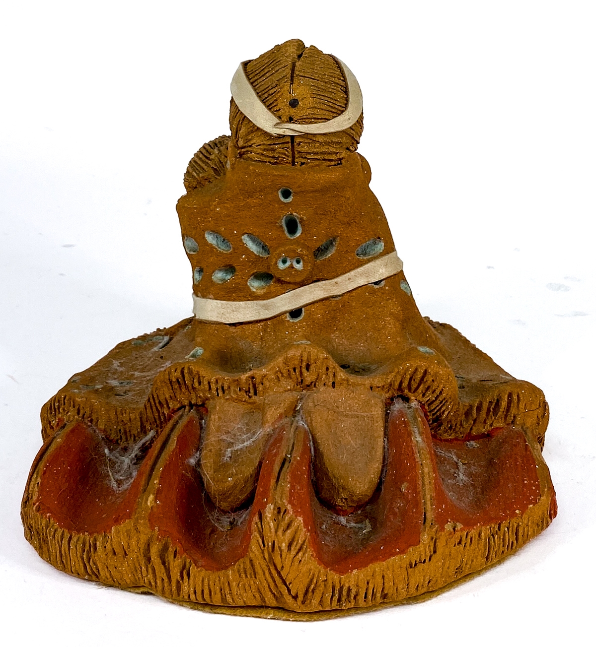 Cheyenne Jim | Storyteller Pottery Doll [Cheyenne Jim] | MutualArt