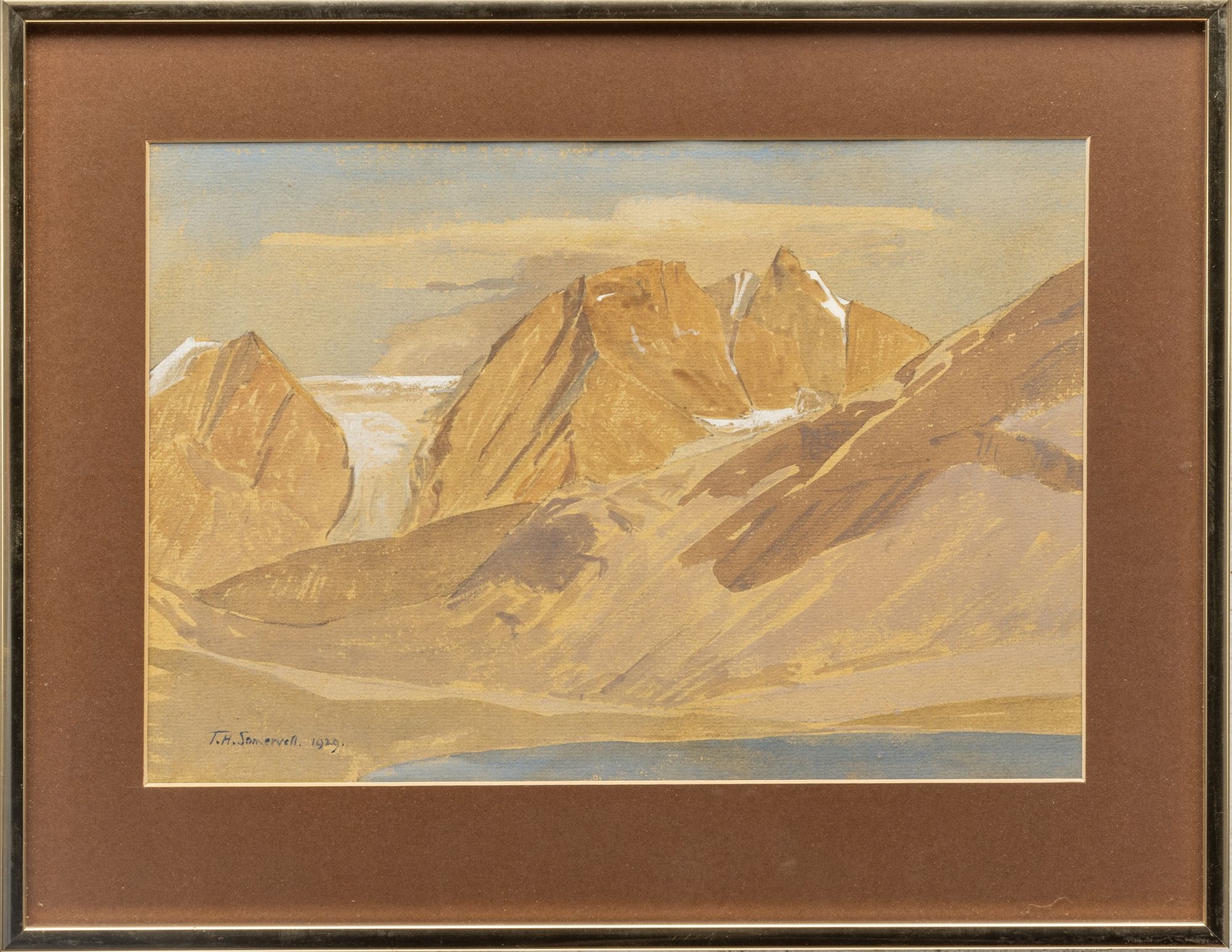 Theodore Howard Somervell | View of the Himalayas (1929) | MutualArt