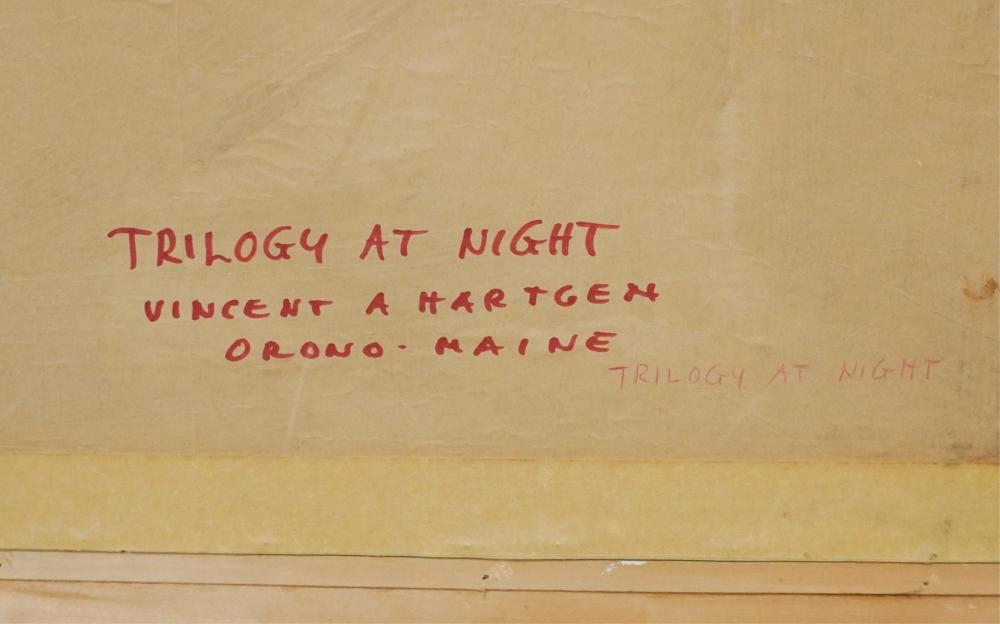 Vincent Andrew Hartgen | Trilogy at Night | MutualArt