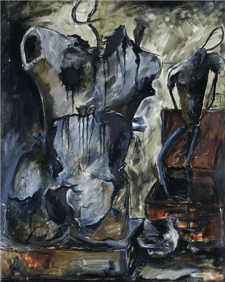 Michael Irmer | MANEKINY W PRACOWNI (1979) | MutualArt