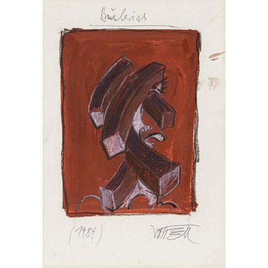 Wolf Vostell | Wolf Vostell - Bulerias. 1984 (1932) | MutualArt