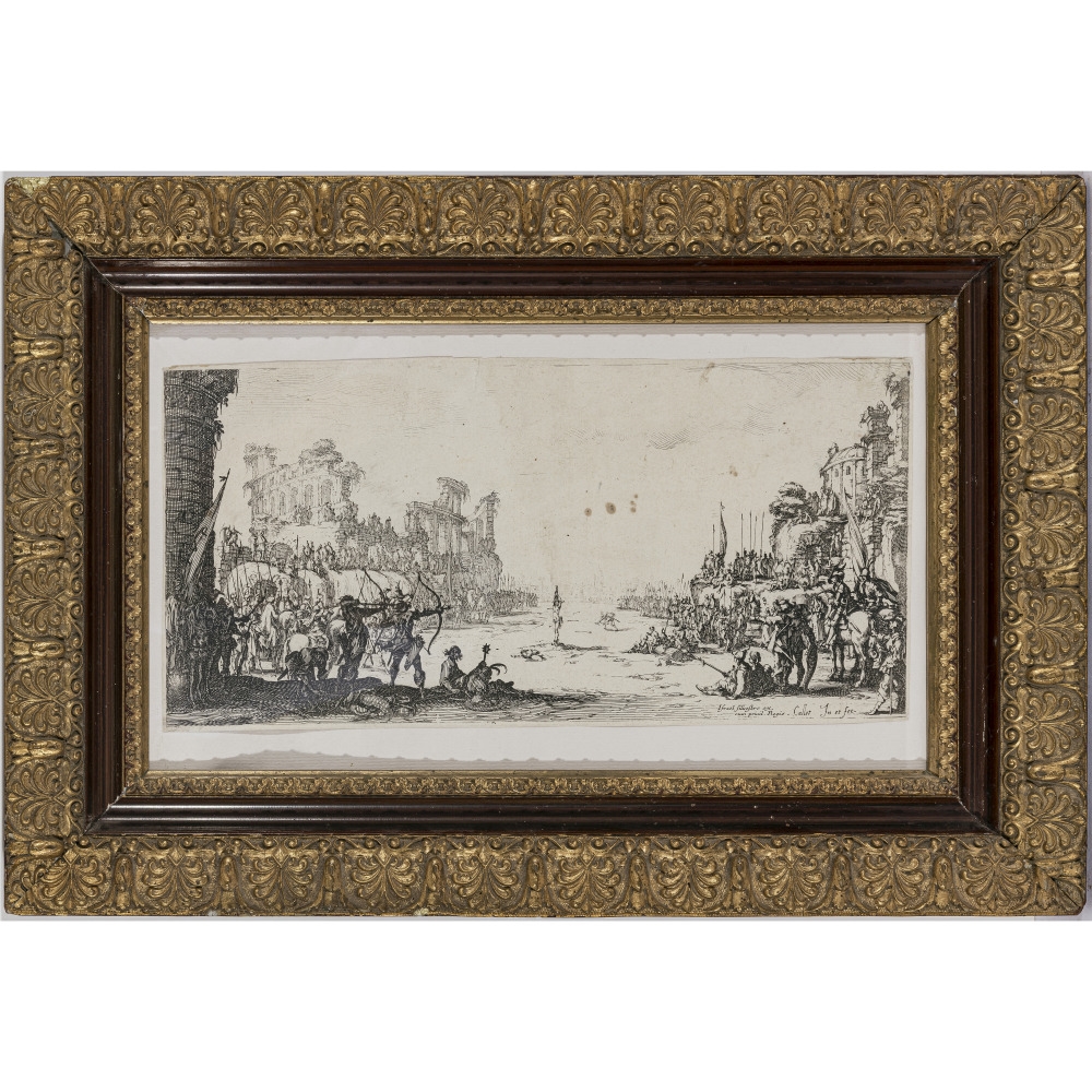 Jacques Callot | Jacques Callot - Das Martyrium des Hl. Sebastian (1592 ...